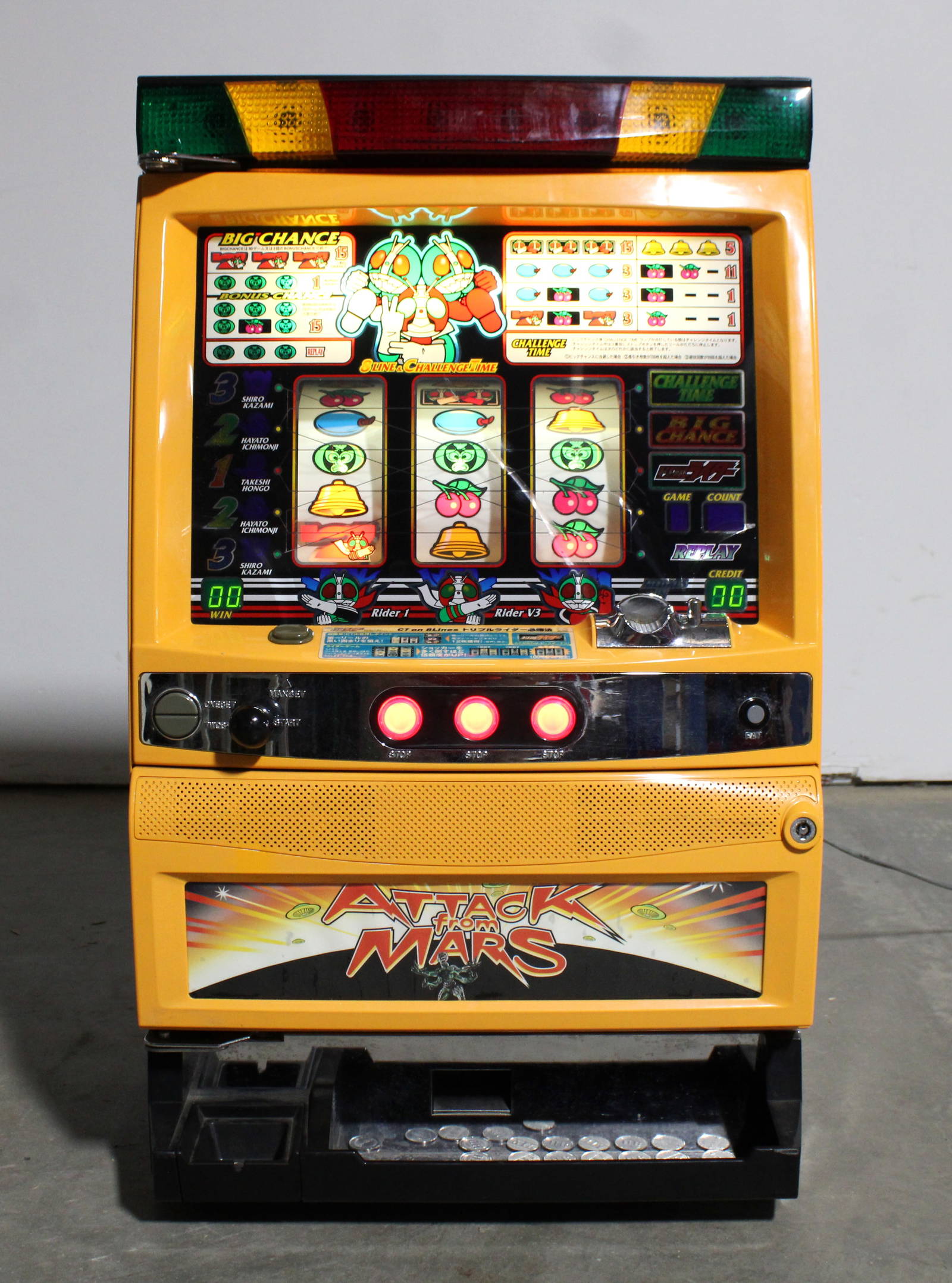 Attack From Mars Slot Machine Auction