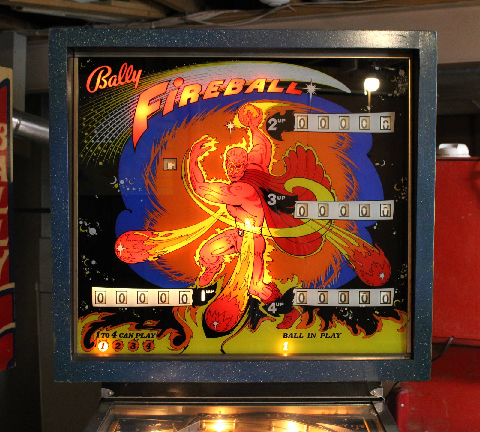 Bally Fireball Pinball Machine, 1972 Auction