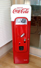 Restored Coca Cola Vending Machine Gun Safe