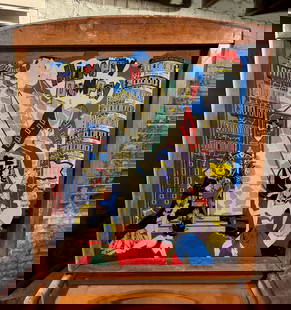 Gottlieb Arabian Knights Woodrail Pinball Machine, 1953 Auction