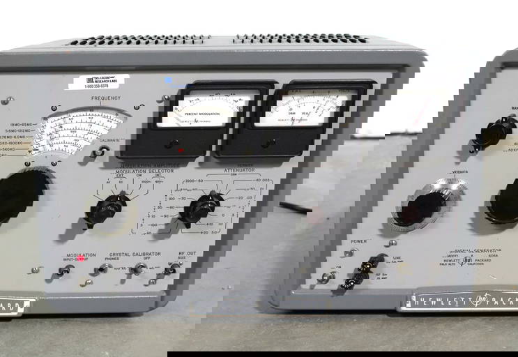 Hewlett Packard Signal Generator, Model 606a