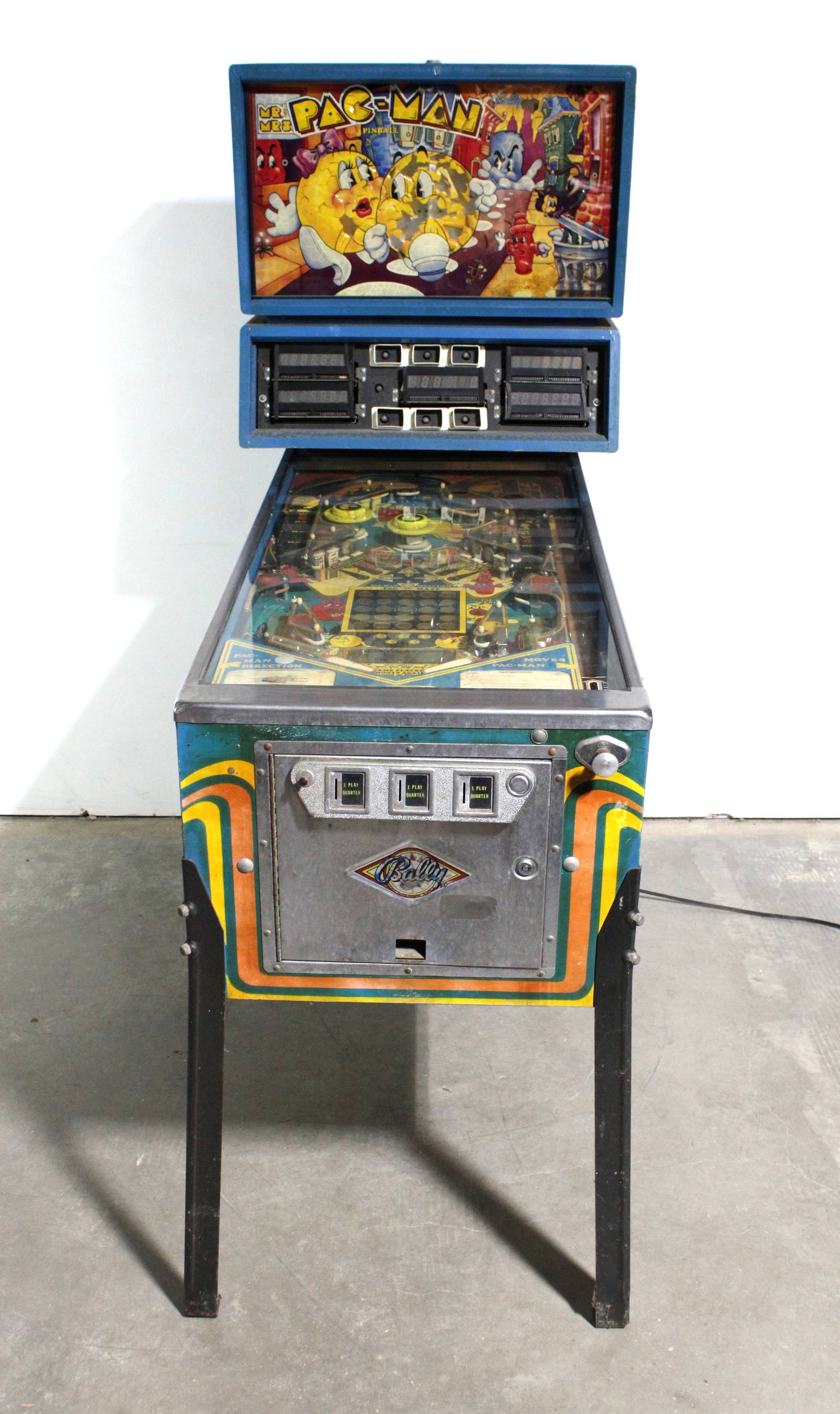 Bally Mr. & Mrs. Pac-man Pinball Machine Auction