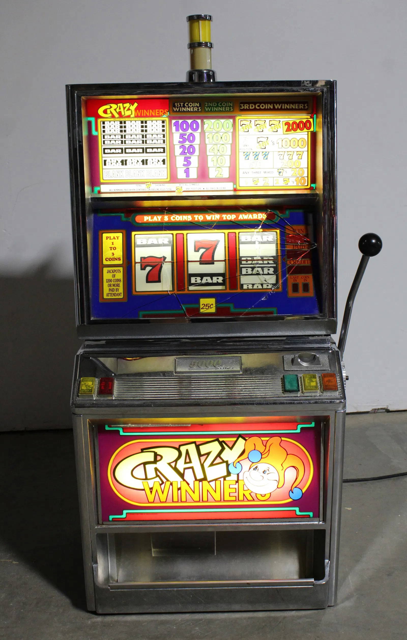 Bally Crazy Winner Slot Machine Auction