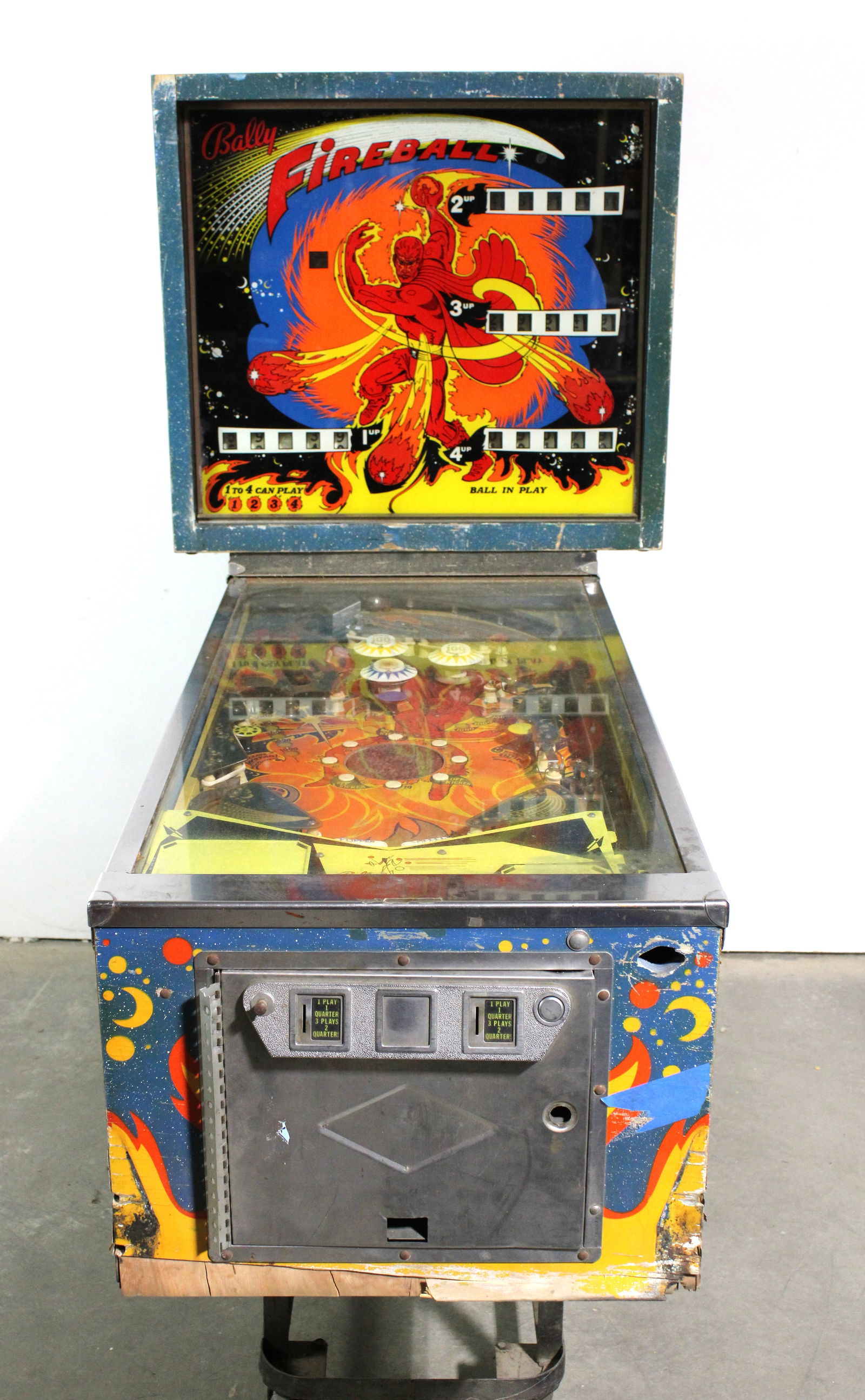 Bally Fireball Pinball Machine, Project