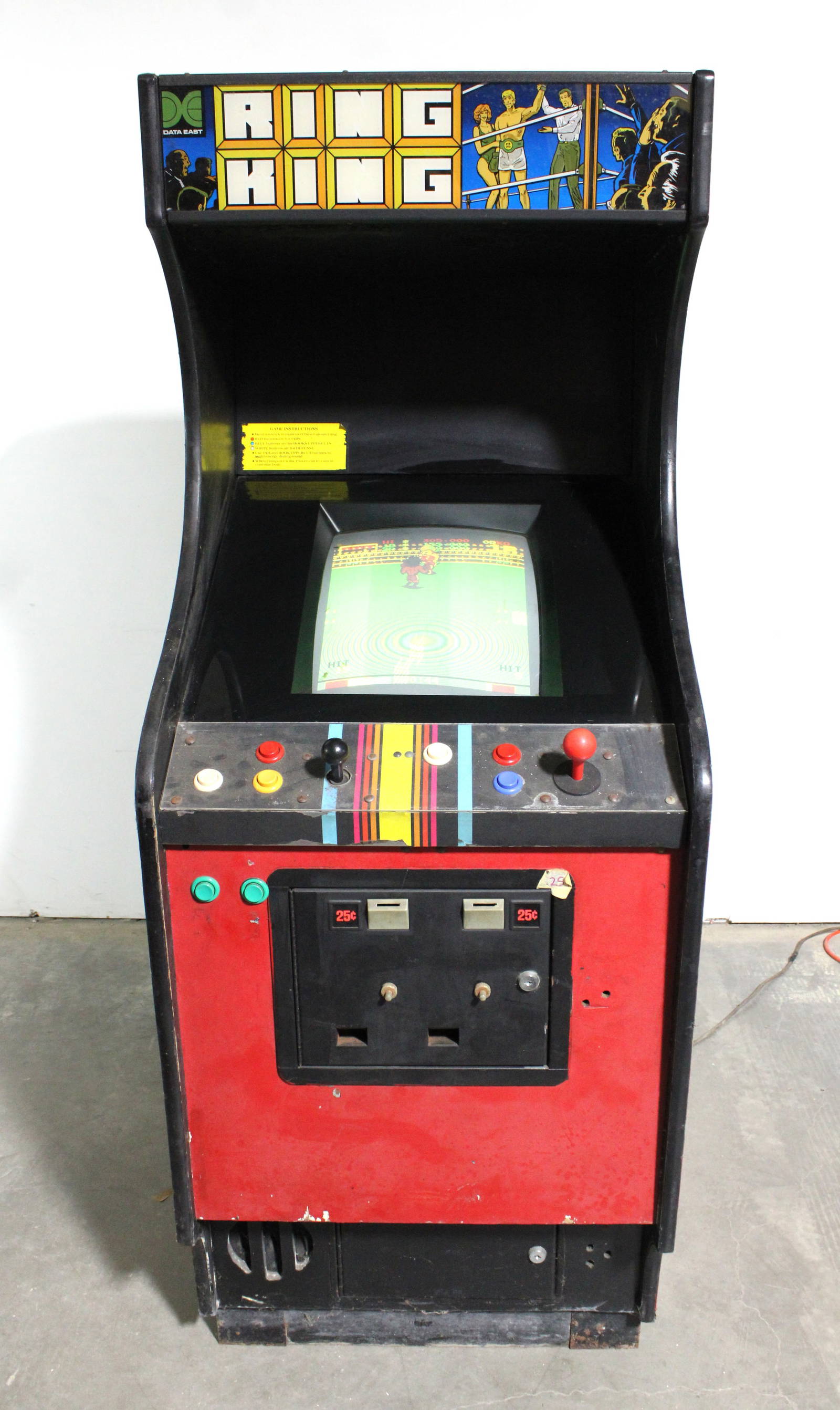 Data East Ring King Arcade Game Auction