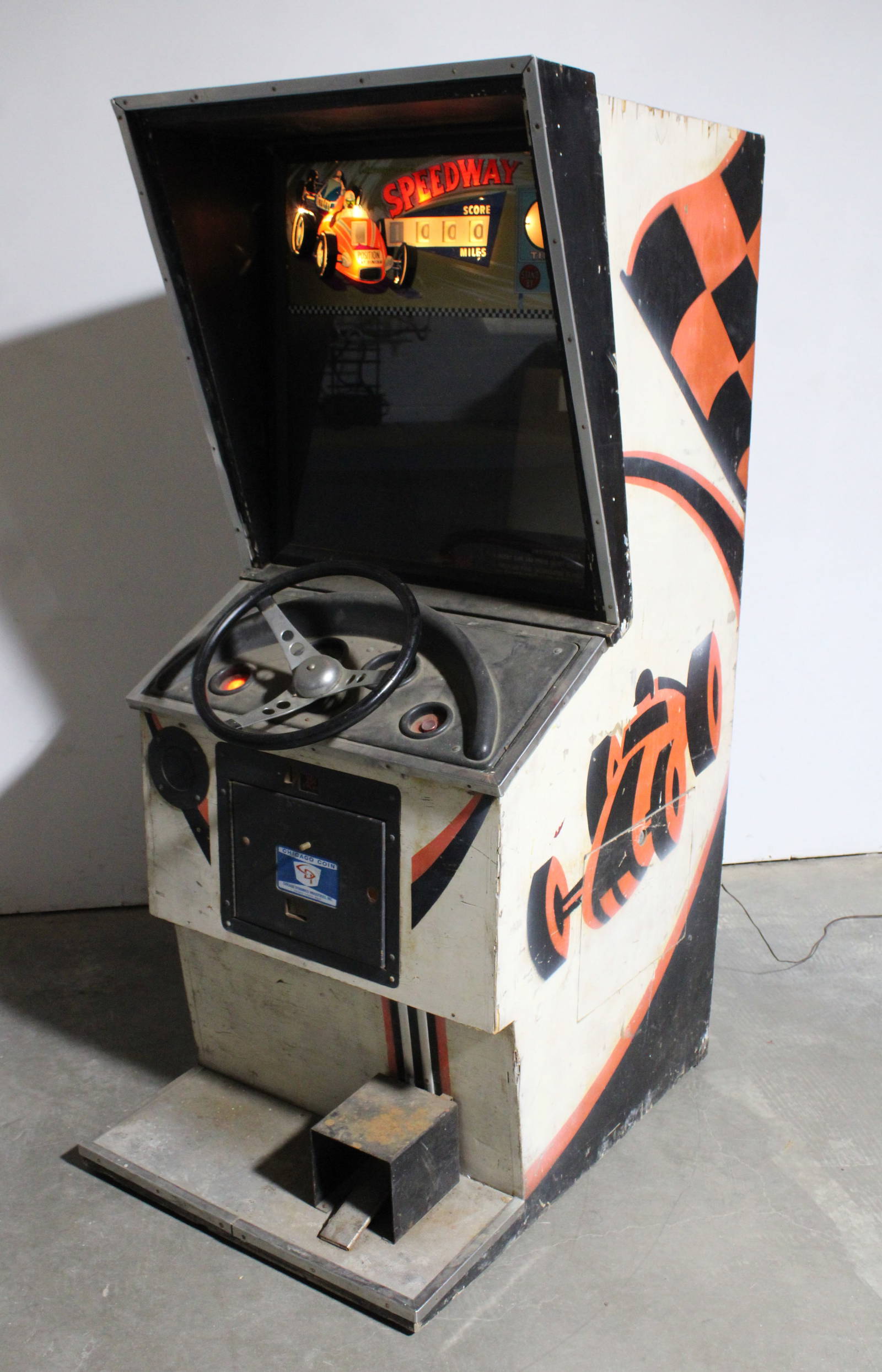 Chicago Coin Speedway Arcade Game Auction