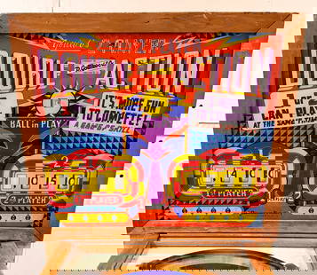 Gottlieb Double Shuffle Woodrail Pinball Machine, 1949 Auction