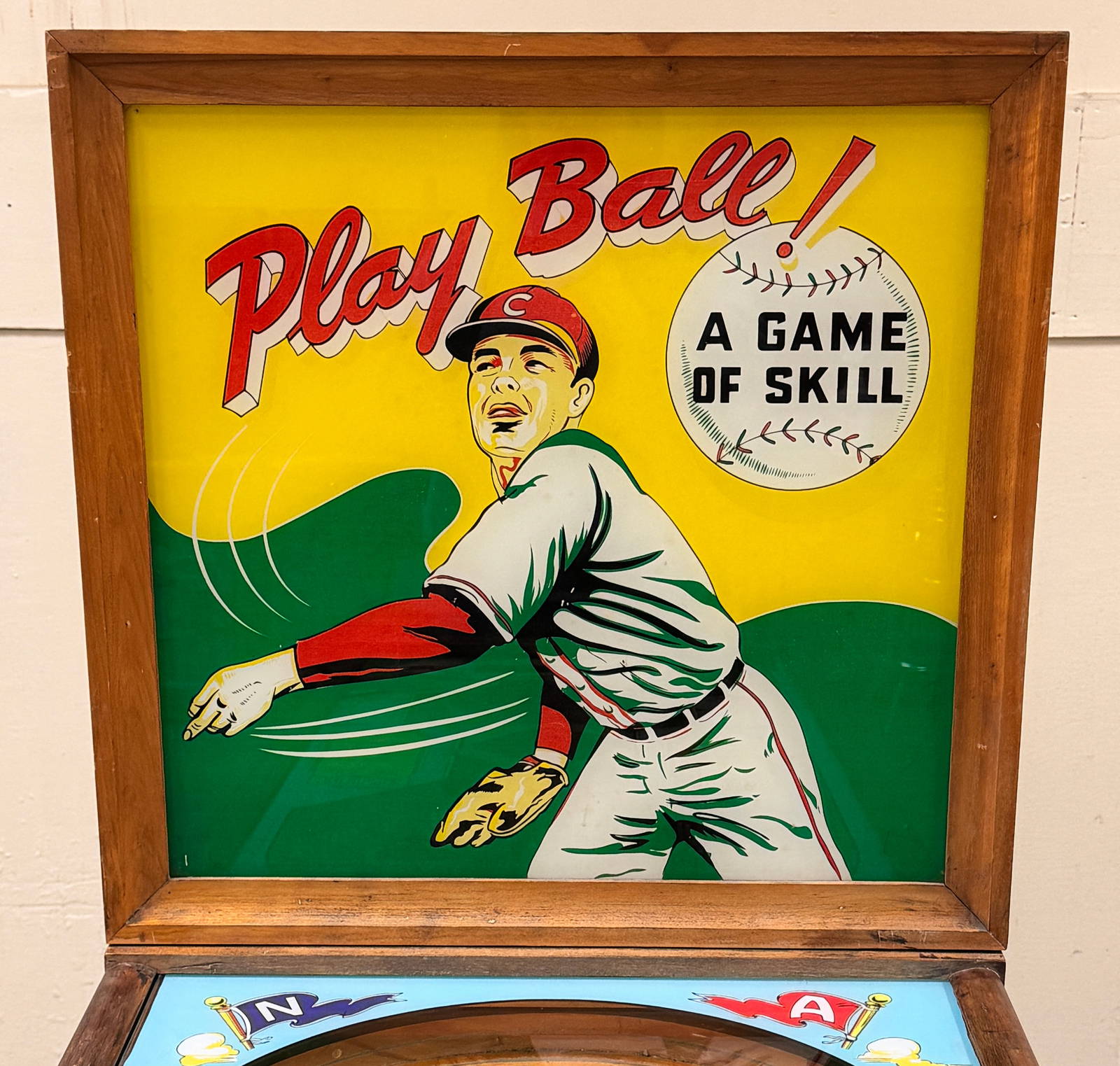 Chicago Coin Play Ball Pinball Machine, 1951 Auction