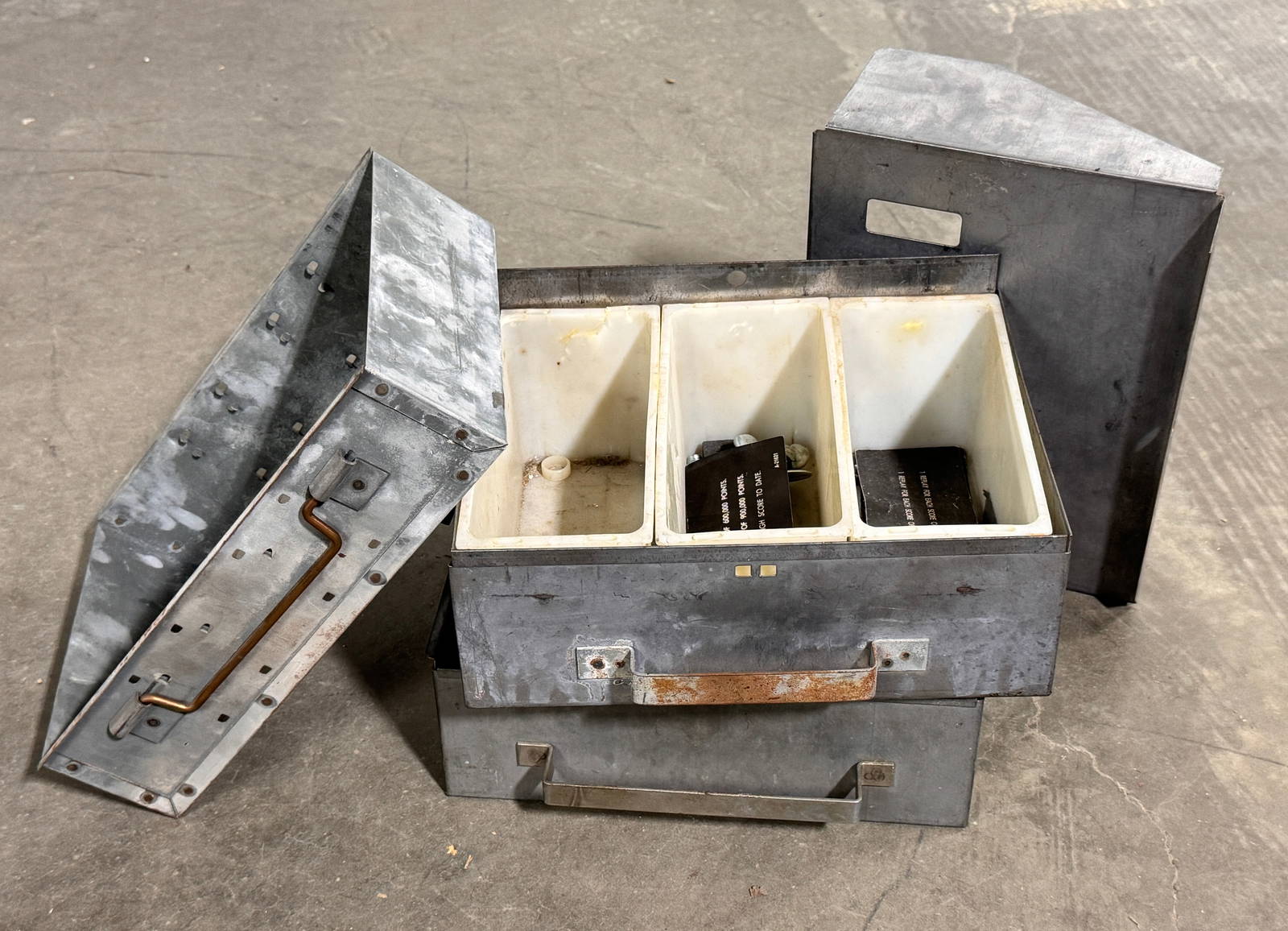 Gottlieb Pinball Coin Boxes Auction