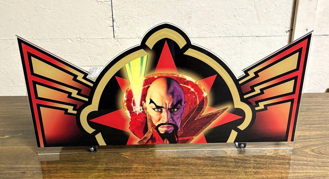 Bally Flash Gordon Pinball Topper / Header Auction