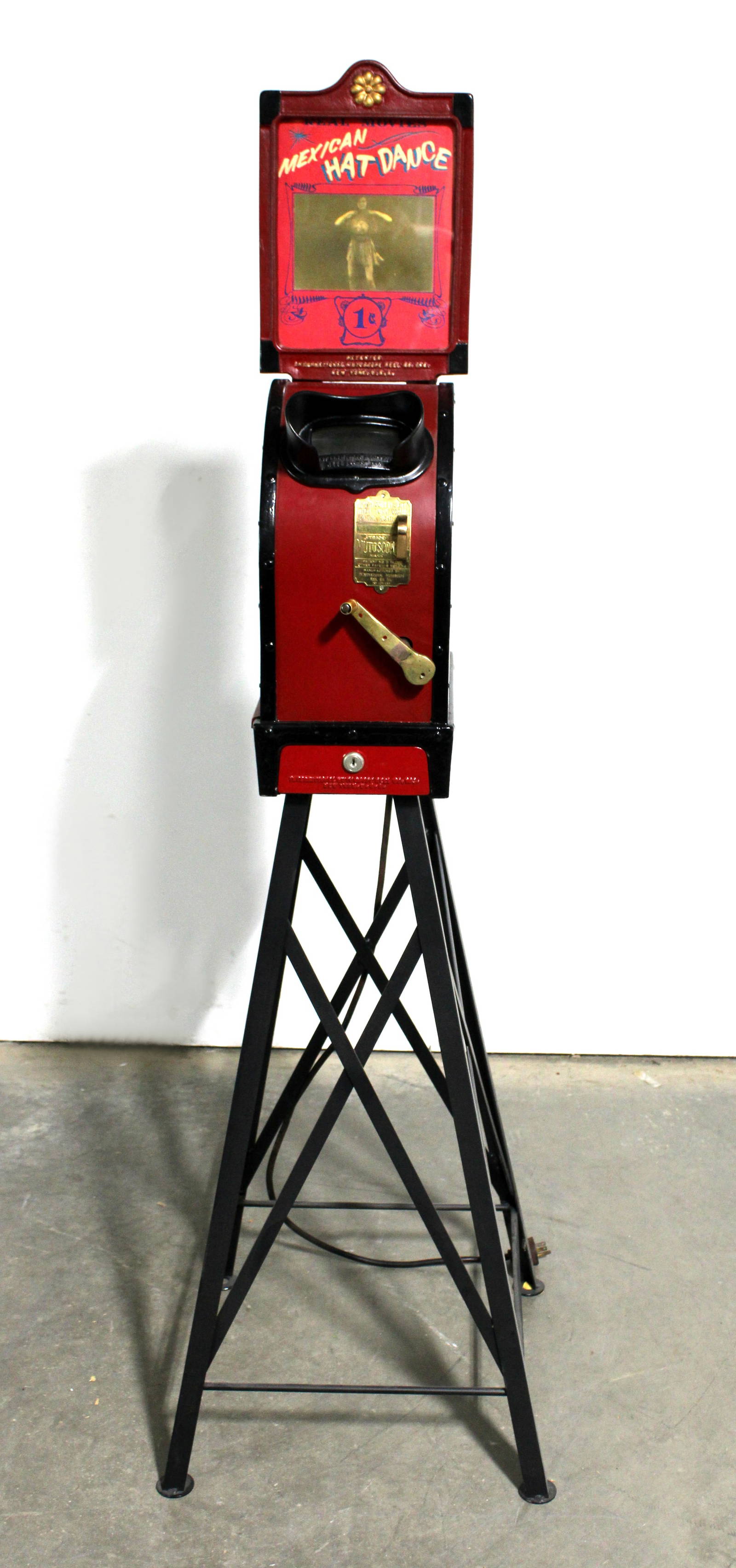 Mutoscope Coin Op Viewer "mexican Hat Dance" Auction