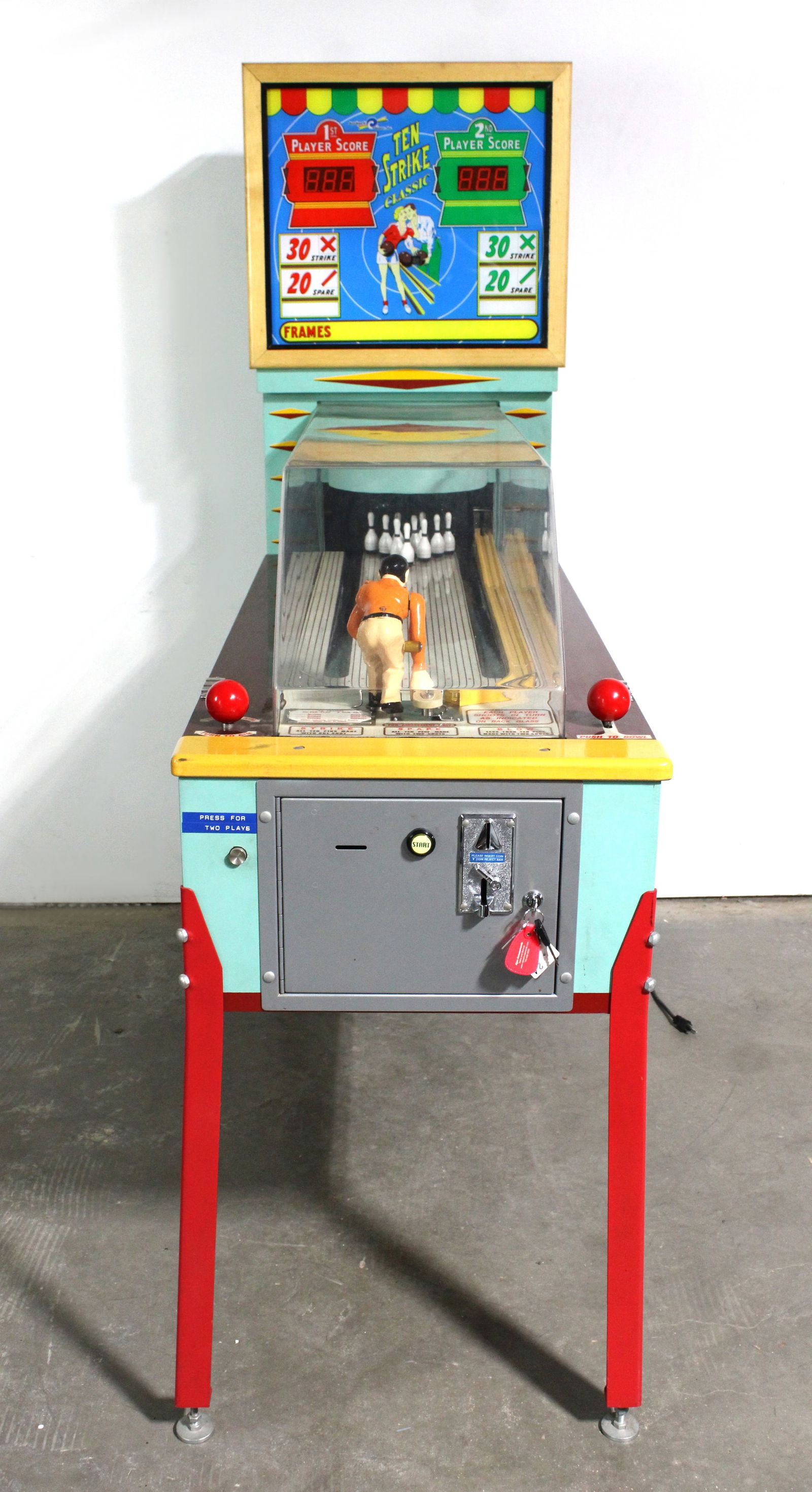 Benchmark Games Ten Strike Classic Bowling Arcade Auction