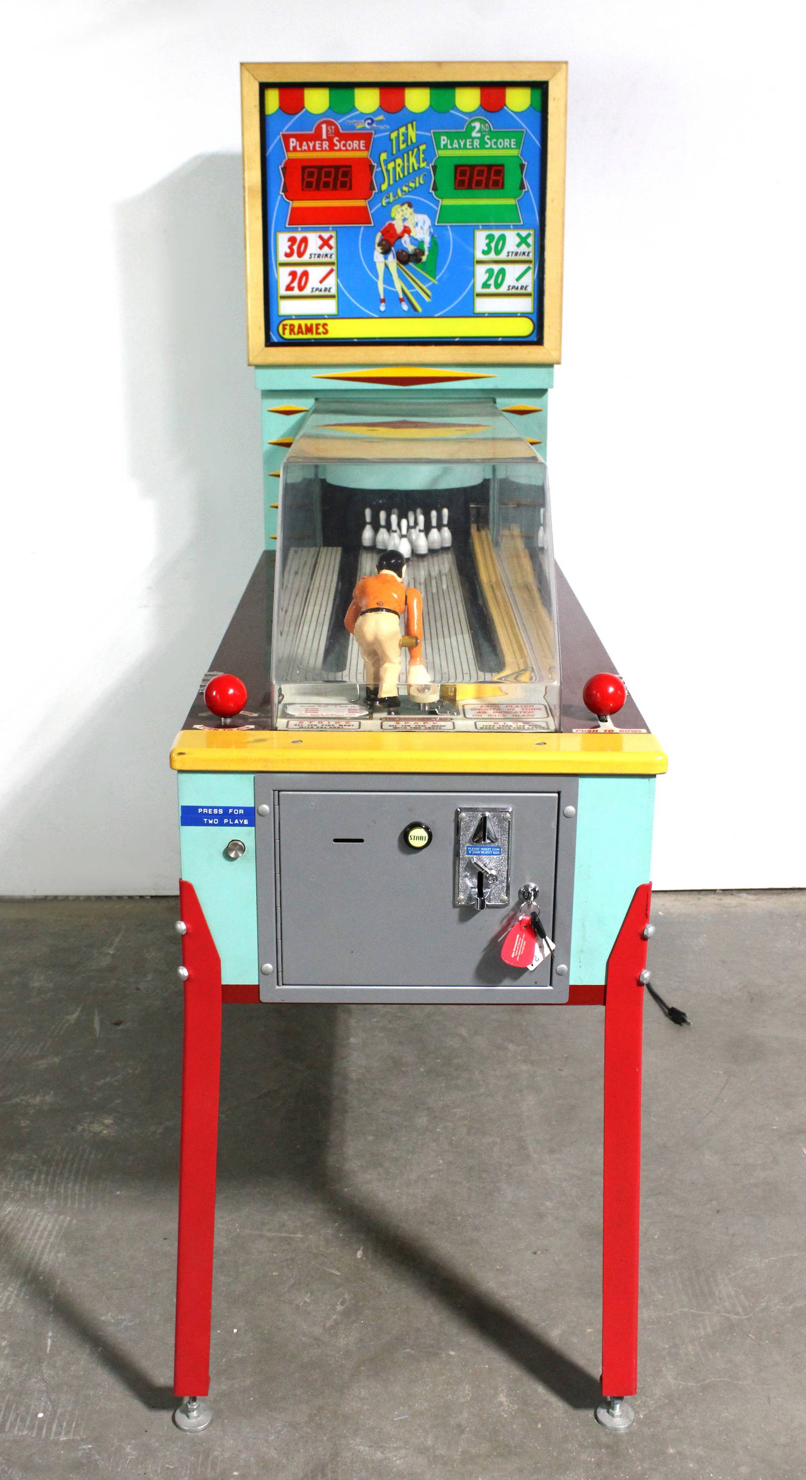 Benchmark Games Ten Strike Classic Bowling Arcade Auction