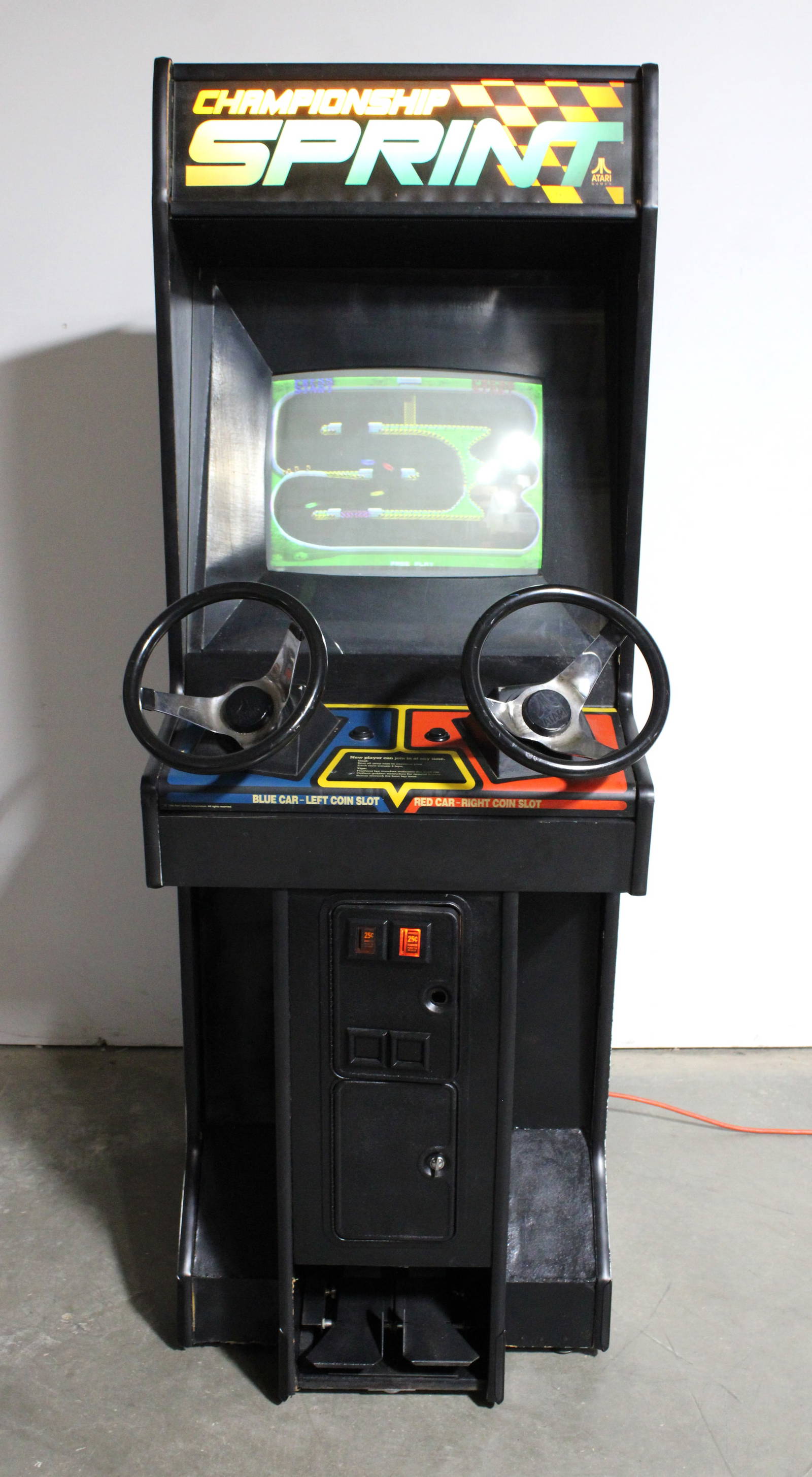 Atari Championship Sprint Arcade Game Auction