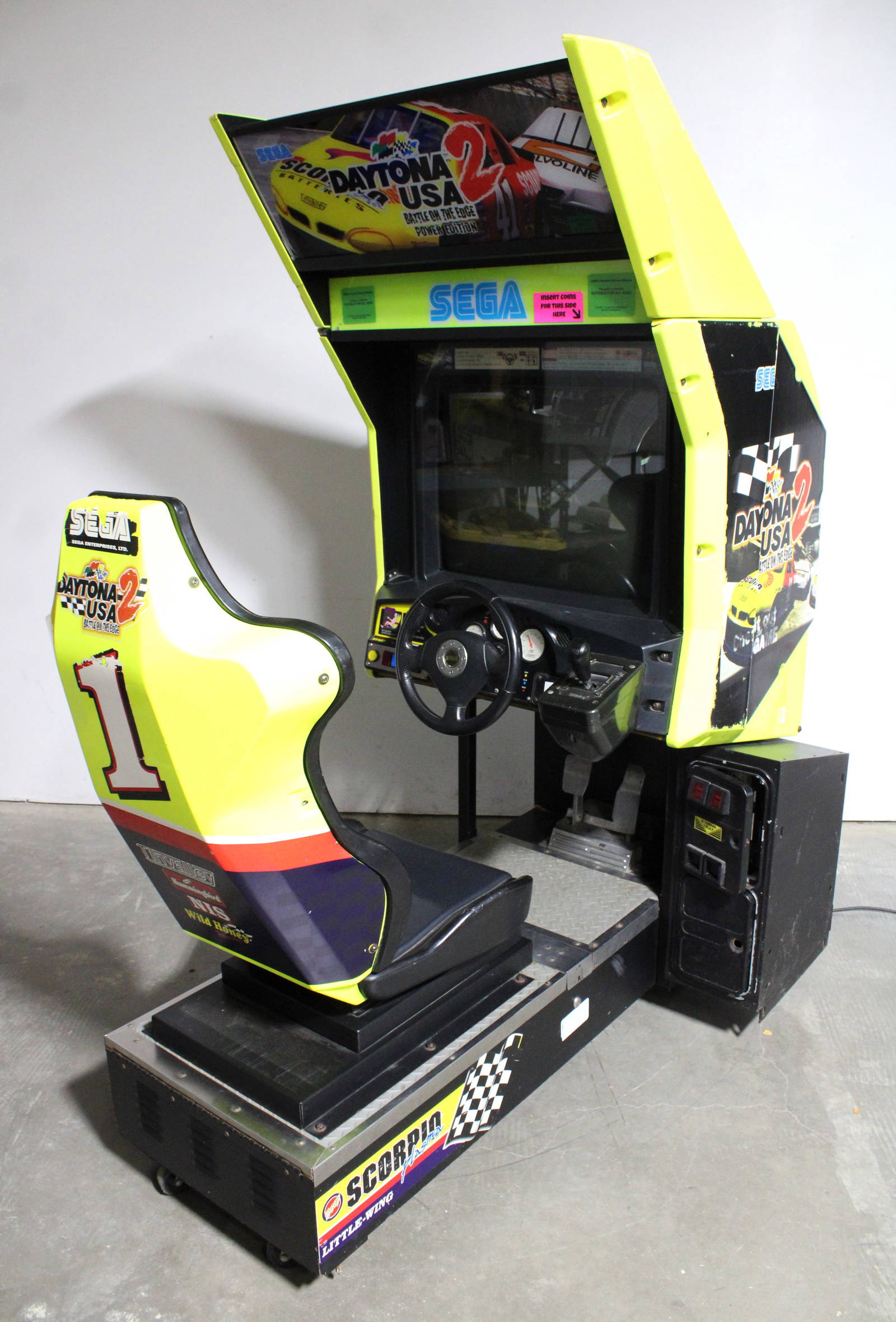 Sega Daytona Usa Sit Down Racing Arcade Game - May 29, 2025 | Jaybird ...