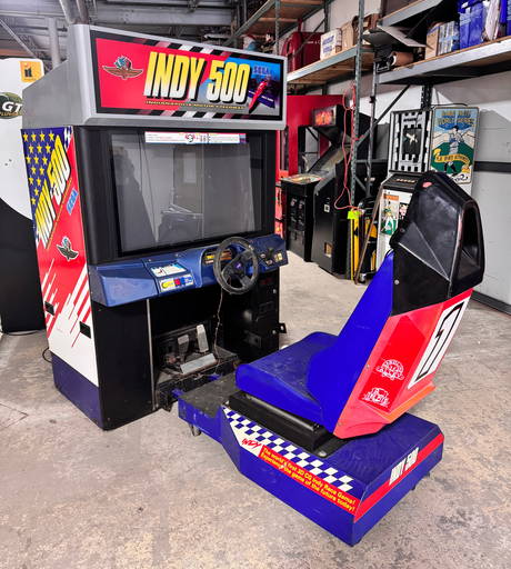 Indy 500 Sit Down Racing Arcade Game