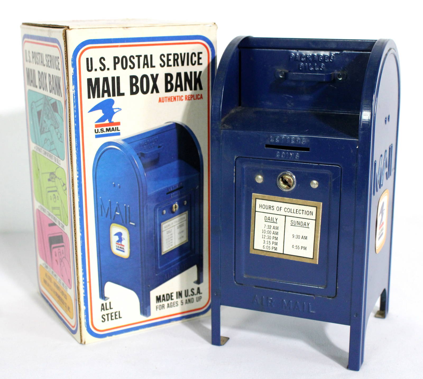 U.s. Mailbox Bank In Box Auction