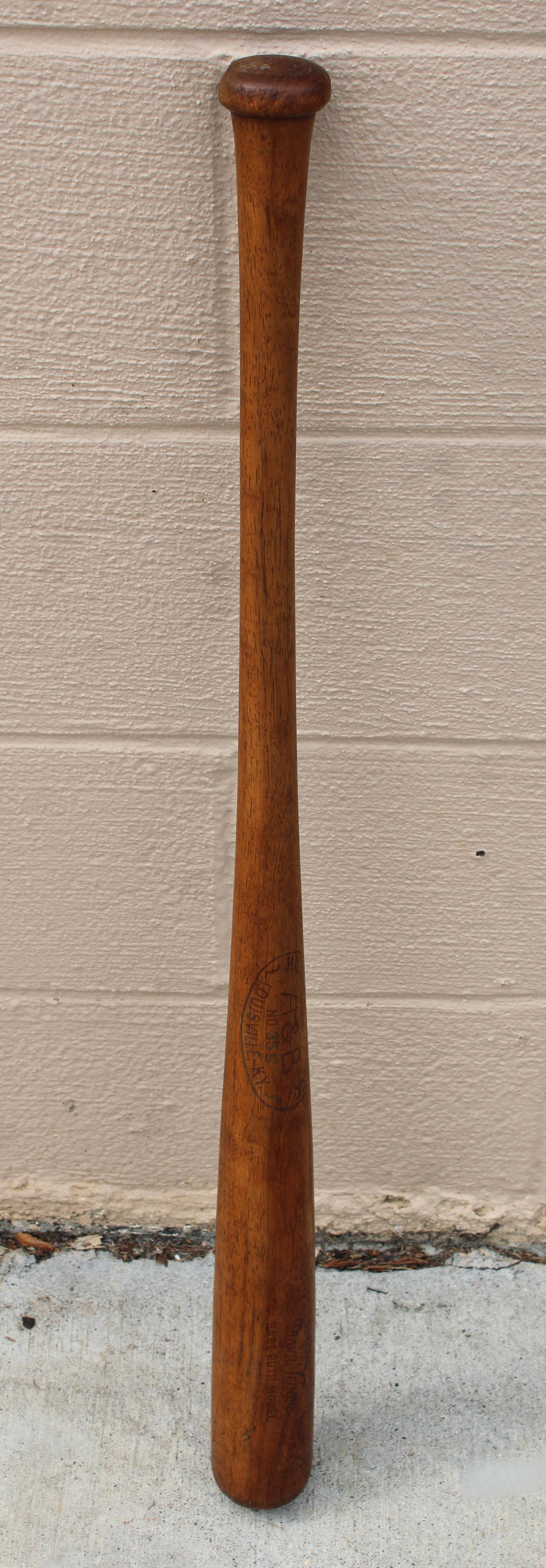 Hillerich & Bradsby Babe Ruth Model Baseball Bat Auction