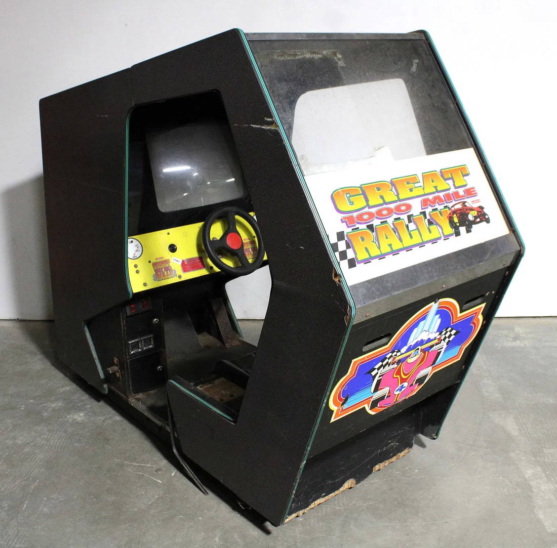 Great 1000 Mile Rally Sit Down Cockpit Arcade Game - Jun 26, 2025 ...