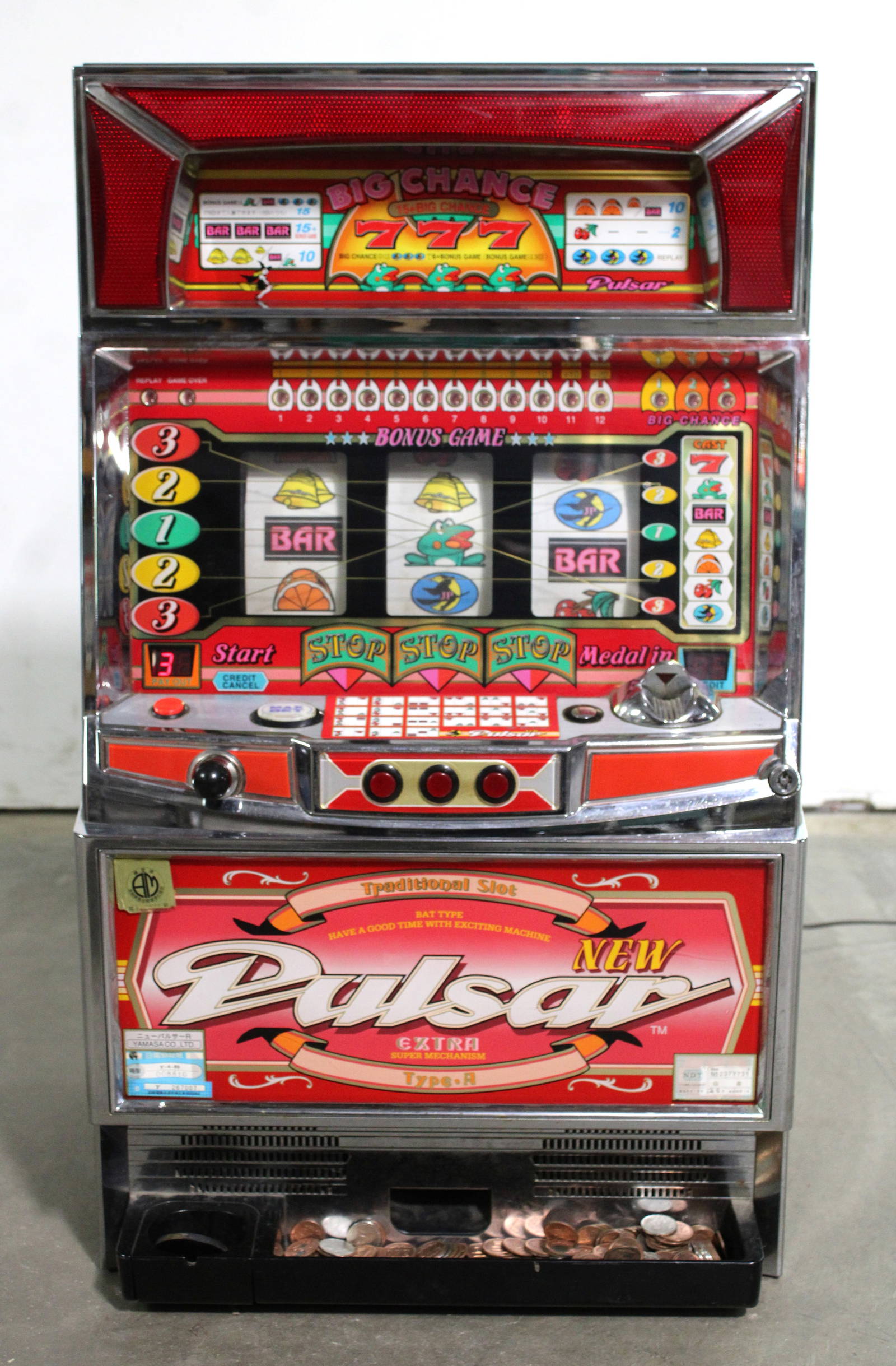 Pulsar Japanese Slot Machine Auction