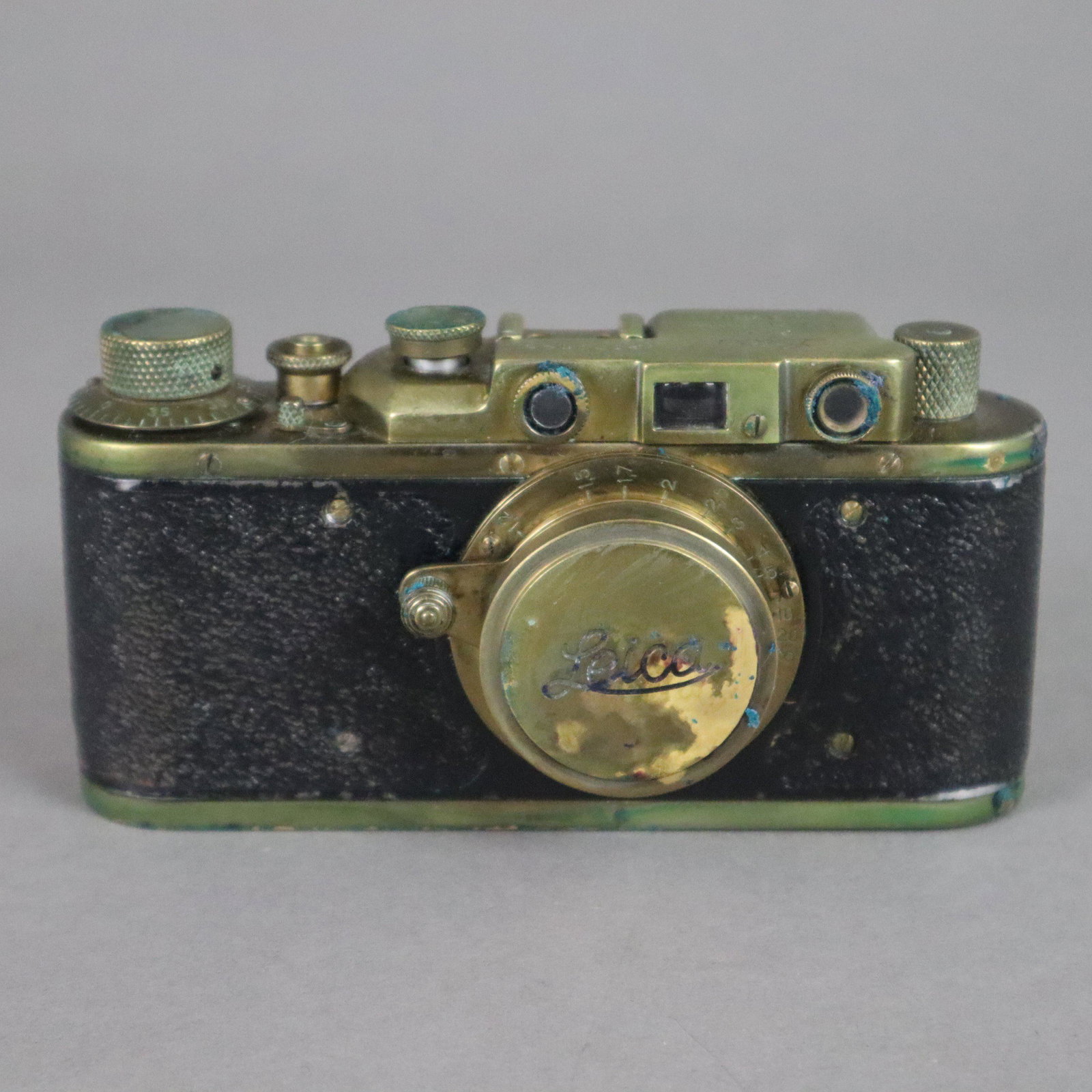 Russische "Gold"- Leica - Nachbau der Leica III, gemarkt "Leica D.R.P ...