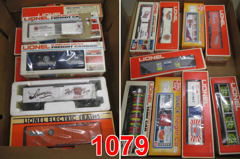 16 Boxed Lionel Cars
