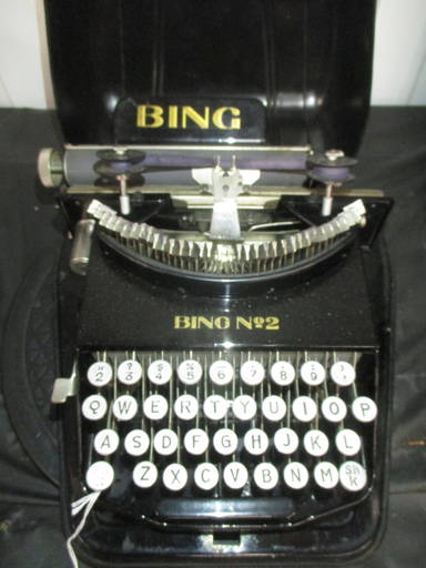 Antique Bing No 2 Typewriter