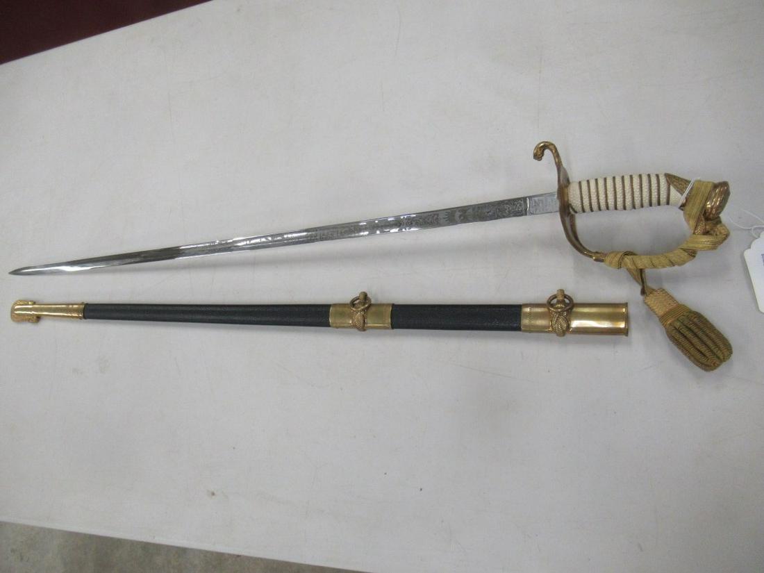 US NAVY OFFICERS SWORD - Apr 18, 2020 | Schultz Auctioneers in NY