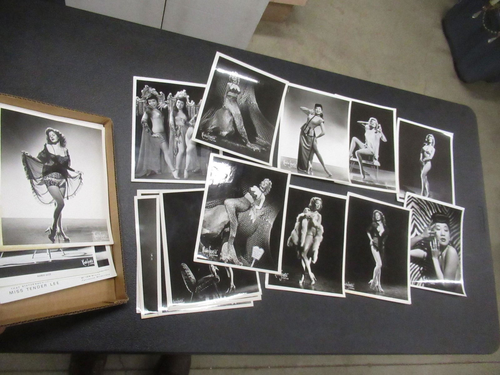 Approx. 50 Original Burlesque Photographs