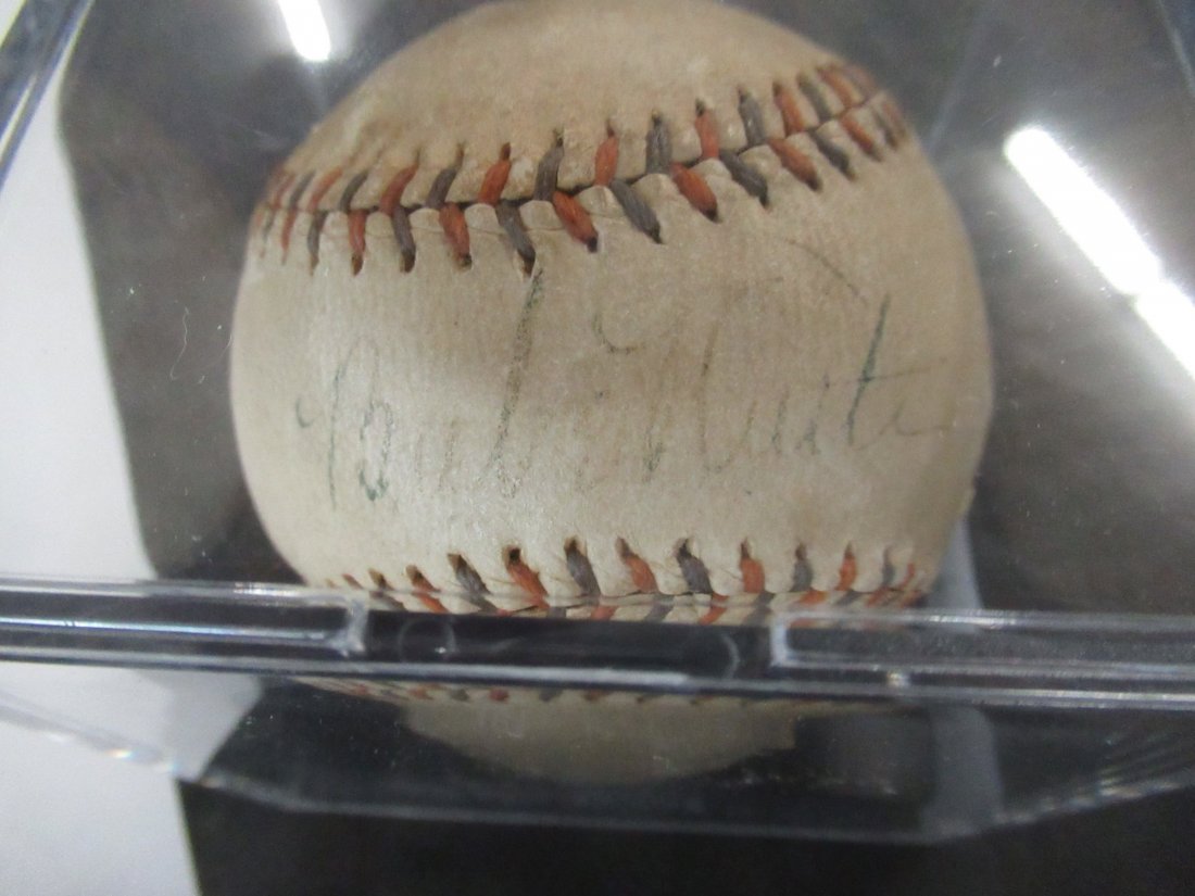 Psa Authenticated Babe Ruth Signed Baseball