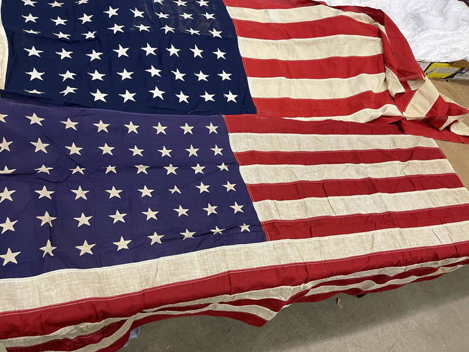 2 48 Star American Flags