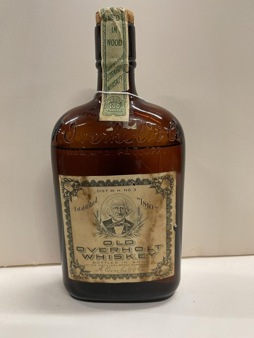 1914 Pre Prohibition Whiskey 1 Pint Bottle