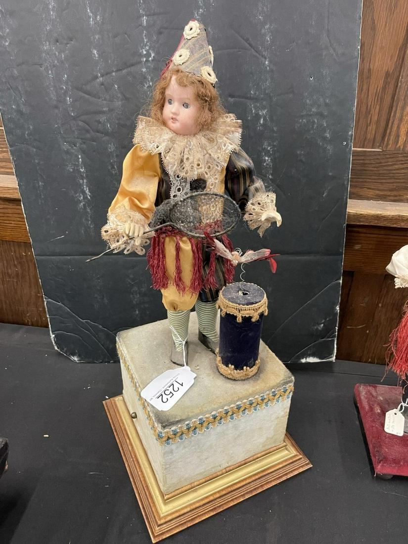 Clown Automaton with Butterfly and with Music - Aug 21, 2021 | Schultz ...
