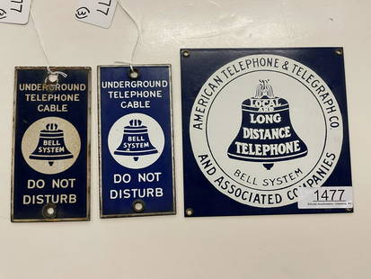 General Telephone Systems Sign