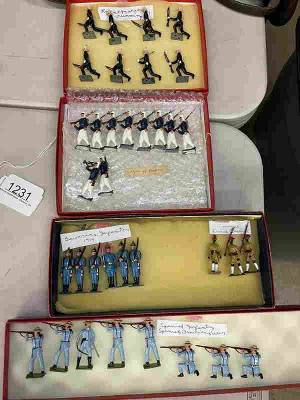 4 Original Boxes of Toy Soldiers (#1231) on Mar 05, 2022 | Schultz ...