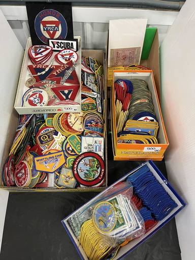 Large Group Of Boy Scout Patches