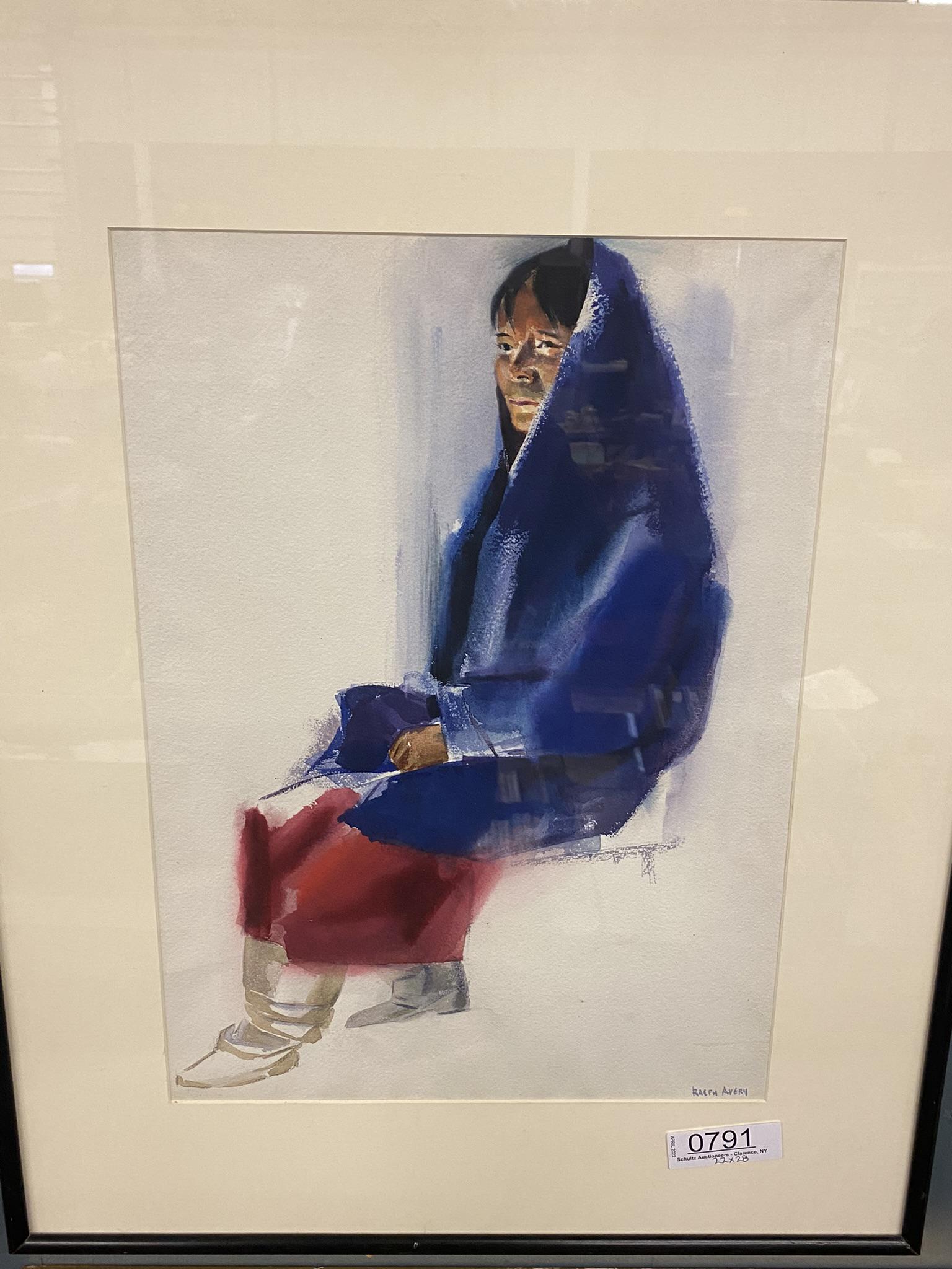 Ralph Avery Pastel/watercolor