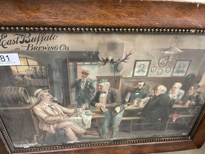 East Buffalo Brewing Co. Vintage Advertisement