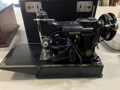 Singer Centennial Feather Weight Sewing Machine