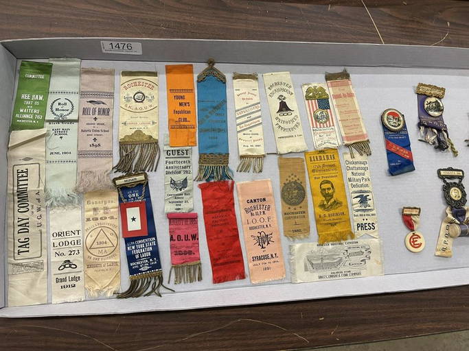 Large Group of Fraternal & Political Ribbons (#1476) on Jun 18, 2022 ...