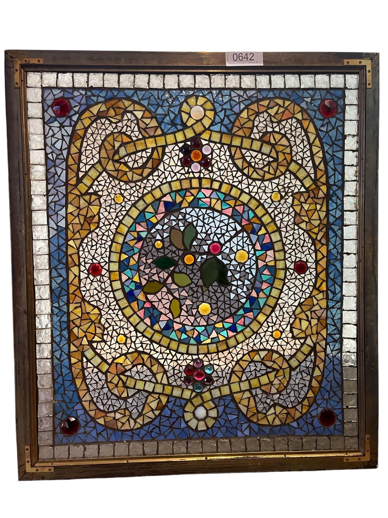 Stained Glass & Chunk Jeweled Mosaic Window - Nov 26, 2022 | Schultz ...