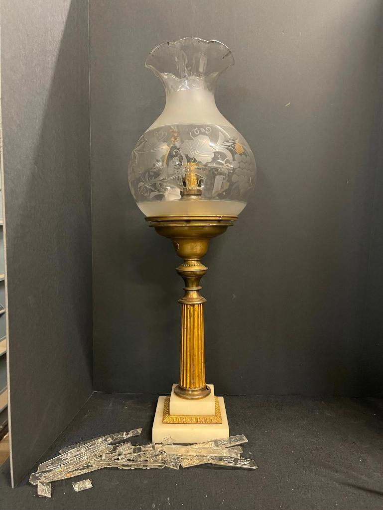 Early Cornelius & Baker Oil Lamp marked 1845 - Mar 11, 2023 | Schultz ...
