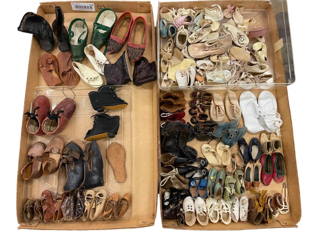 Antique Doll Shoes Auction