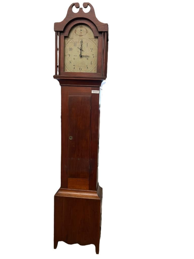 Silas Hoadley Grandfather Clock Auction