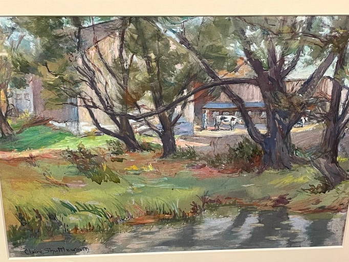 Claire Shuttleworth Watercolor Painting