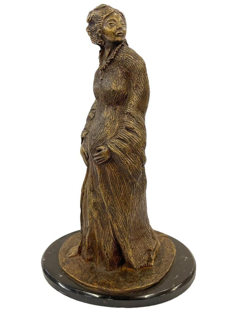 Bronze Statue Of Woman Auction