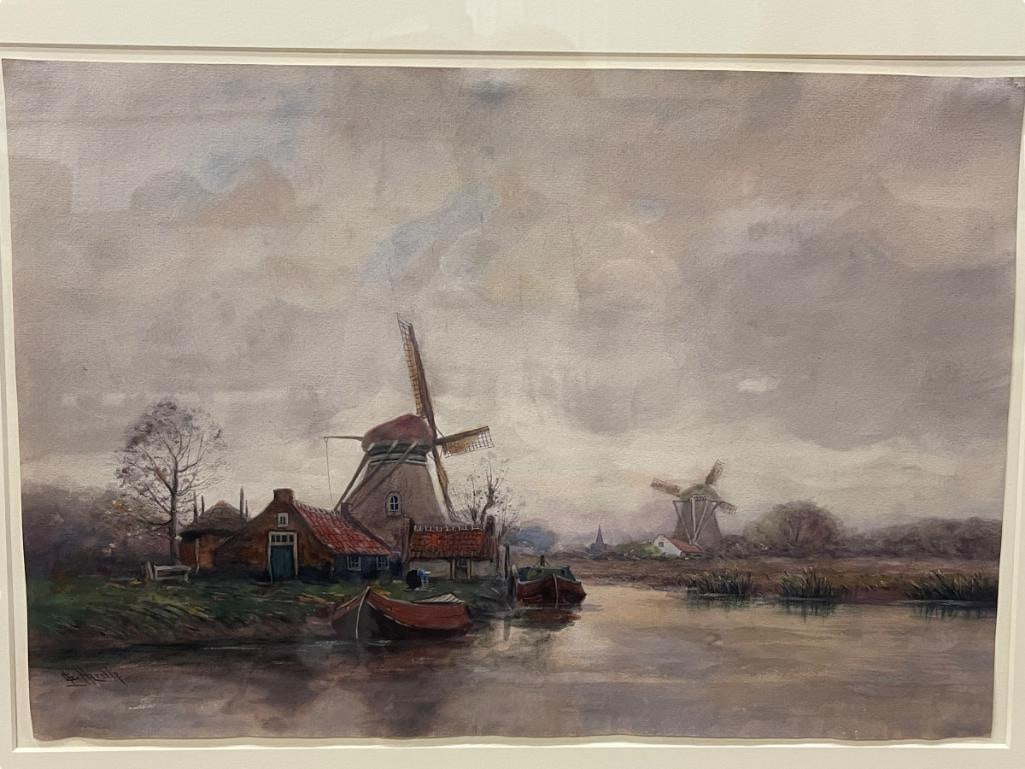 George Hardle Watercolor Auction