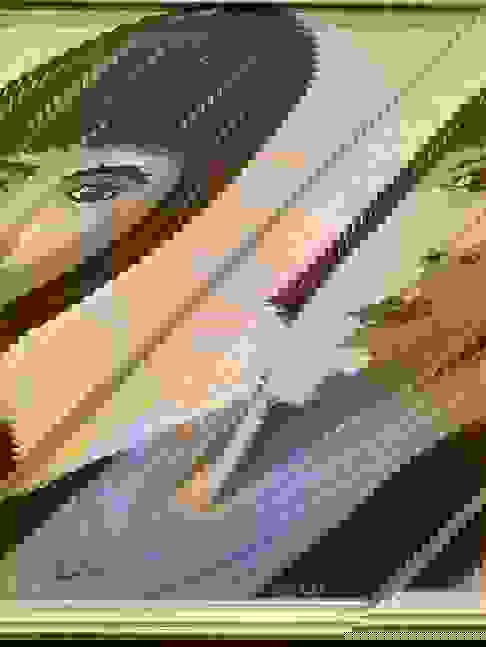 Martha J. Herbst Oil On Board Auction