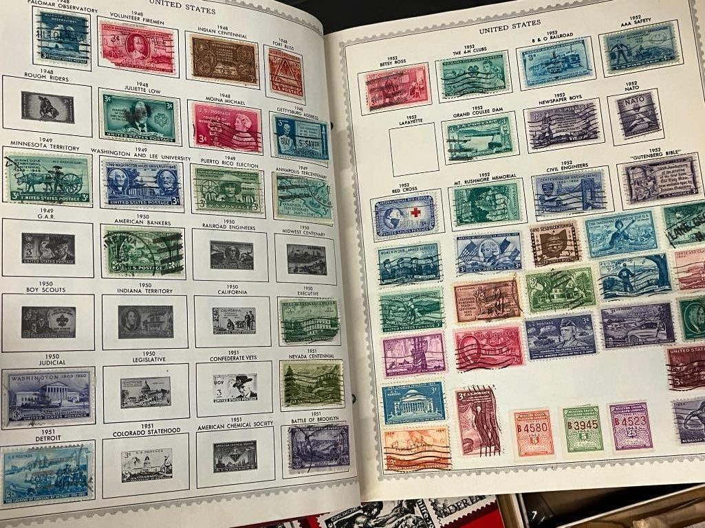 Box Of Mixed Stamps Auction