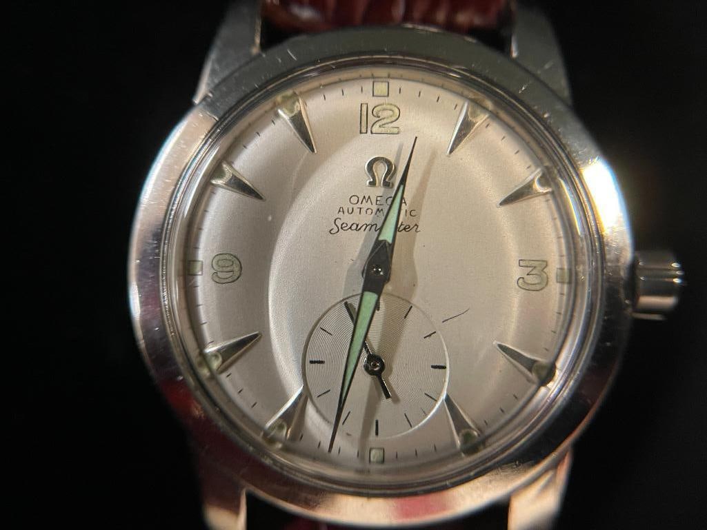 Omega Seamaster 2576 Mens Wristwatch Bumper Caliber 342 Auction